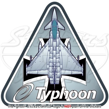 EUROFIGHTER EF2000 TYPHOON German AirForce LUFTWAFFE Germany Sticker ...