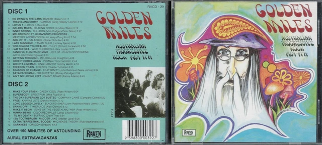 GOLDEN MILES (AUSTRALIAN Progressive Rock 1969-1974) - Raven CD reissue ...