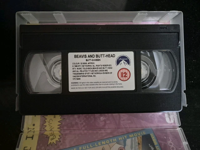 BEAVIS AND BUTT-HEAD Butt-O-Ween 1999 Vhs Rare £24.62 - PicClick UK