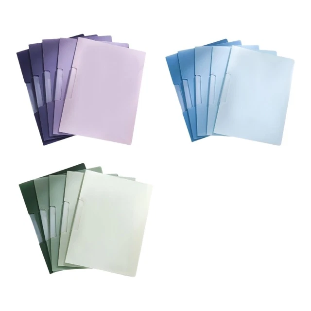 LETTER SIZE FILE Document Folder with Rotating Clamp Presentation ...