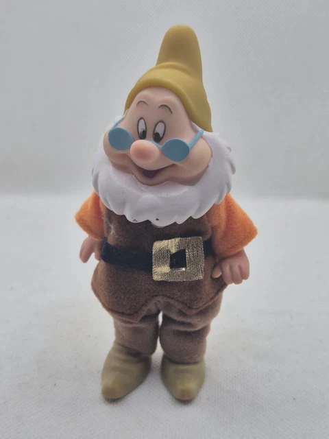 FIGURINE VINTAGE SIMBA Toys Disney PROF Blanche-Neige et les Sept Nains ...