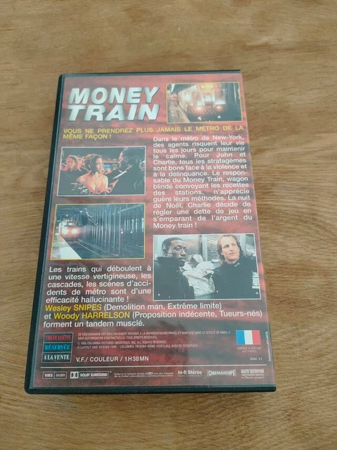MONEY TRAIN VHS Wesley Snipes Woody Harrelson Jennifer Lopez EUR 6,00 ...
