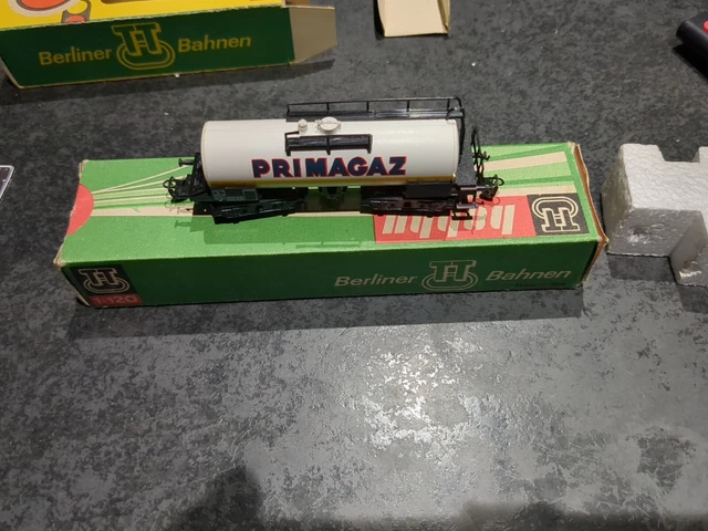 BTTB TT GAUGE Scale 1:120 Primagaz White Bogie Tank Wagon Boxed 5413 £ ...