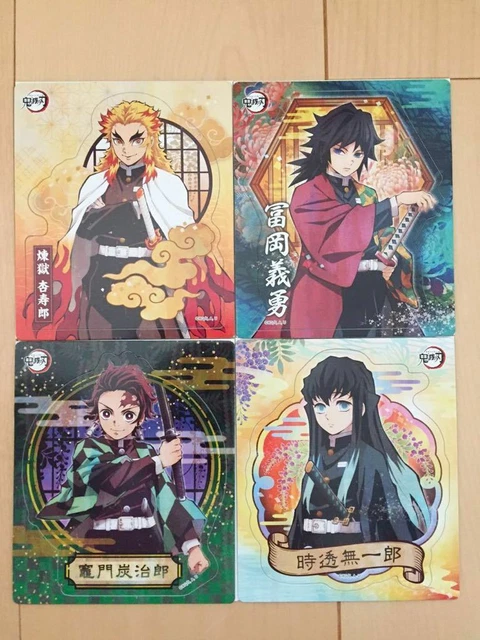 DEMON SLAYER MAGNET Collection Gum Kyojuro Rengoku Giyu Tomioka Tokito ...
