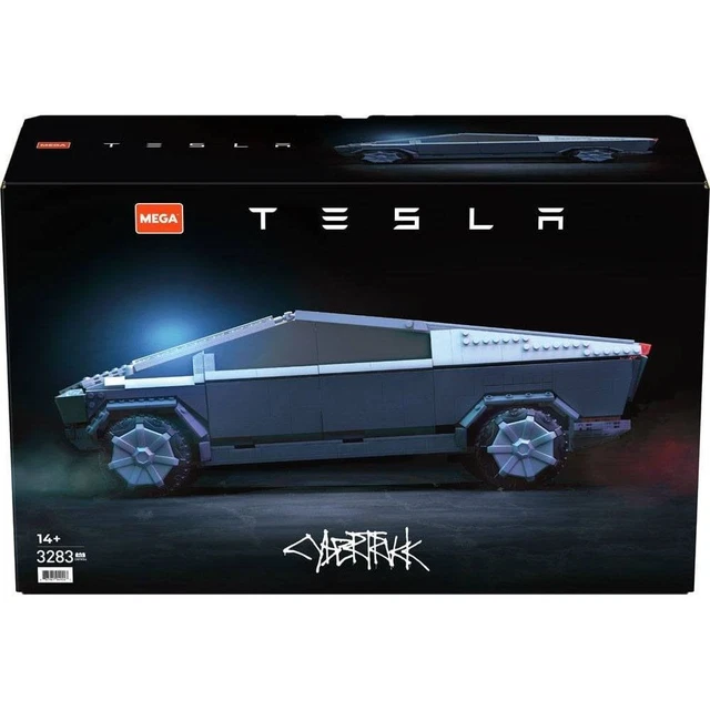 MATTEL MEGA CONSTRUX Tesla Cybertruck Construction Set - 3283 Pièces ...