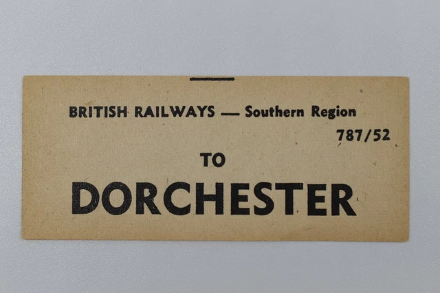 BR BRITISH RAILWAY (Southern Region) Luggage Label DONCHESTER (RefABs1 ...