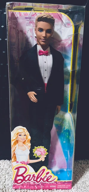BARBIE KEN DOLL 2013!!!- GROOM KEN (Fairytale) Mattel BCP31 New!! $101. ...