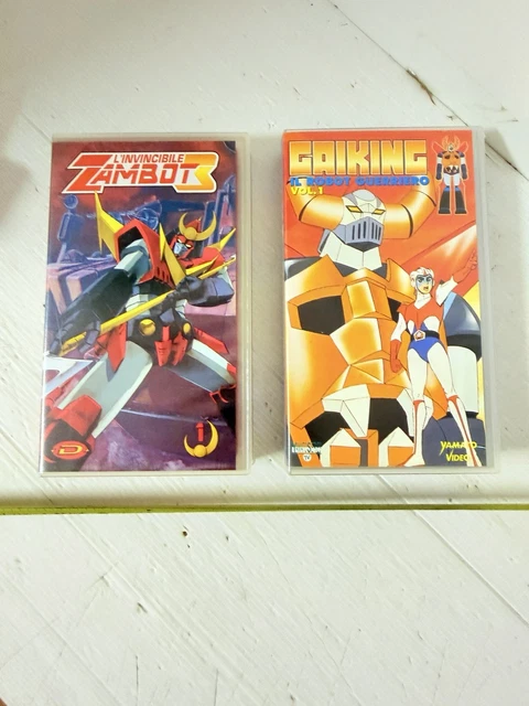 ZANBOT AND GAIKING NR1 Yamato Video VHS Complete Series $31.96 ...