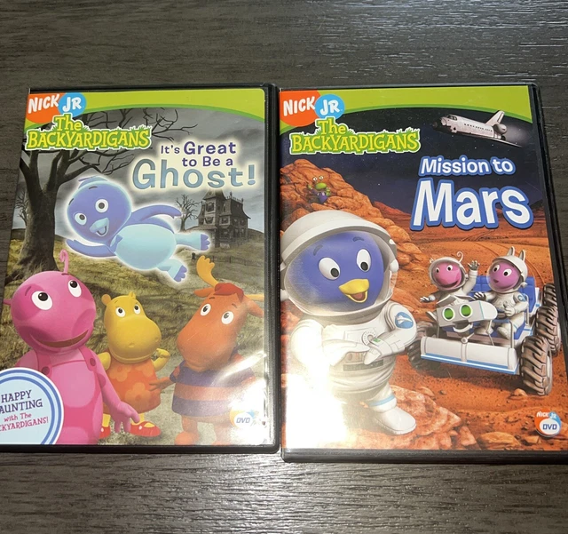 NICK JR THE Backyardigans DVD Lot Of 2 Mission To Mars & Great To Be A ...