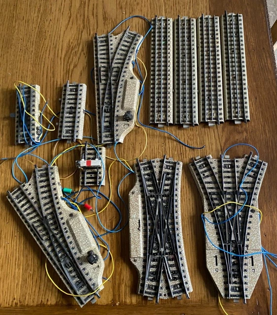 MARKLIN HO: LOT de rails et aiguillages EUR 19,00 - PicClick FR