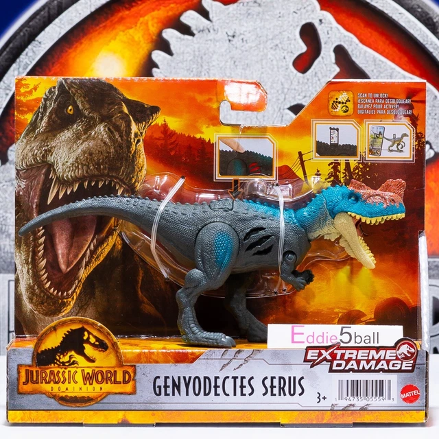 NUOVO DINOSAURO MATTEL Jurassic World Dominion Danni Estremi ...