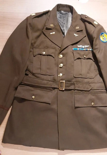 MASTERS OF THE Air Jacket USAAF Army Officer Austin Butler Goodwood ...