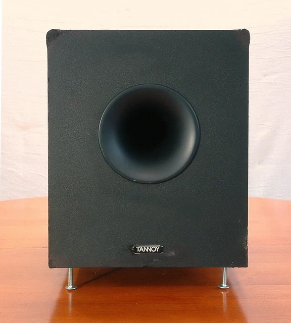 TANNOY SFX 5.1 100W Active Powered Subwoofer Superb Bass Hi-Fi Black £70.00 - PicClick UK