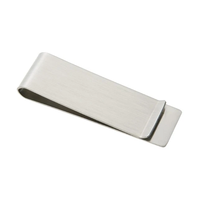 UK- MINI MONEY Clip Cash Bill Clamp Simple Bifold Money Clamps for Men ...