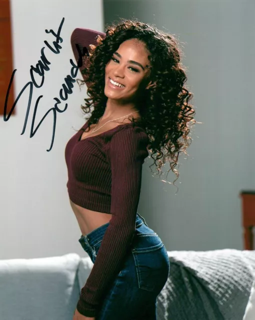 Scarlit Scandal Super Sexy Hot Adult Porn Model Signed 8x10 Photo Coa