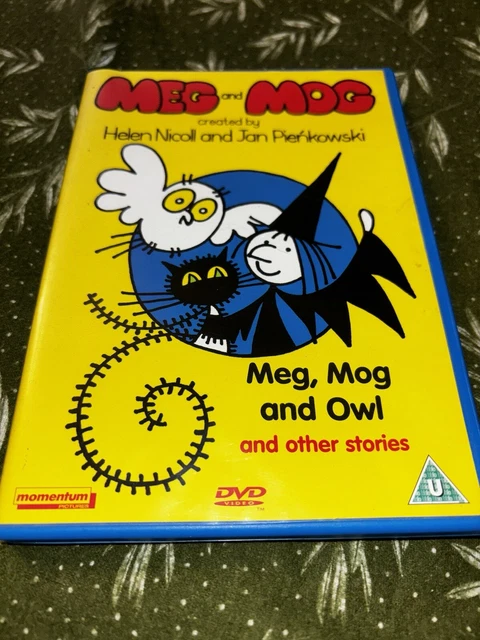 MEG AND MOG DVD Meg, Mog & Owl & Other Stories U 2003 Rare Kids £1.75 ...