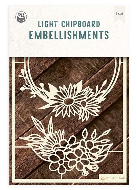 P13 DIE-CUT CHIPBOARD Embellishments 4