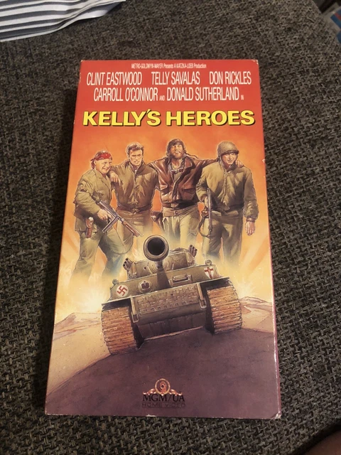 VHS-KELLY’S HEROES-MULTIPLE VHSS SHIP FREE!, SEE STORE!!! £2.13 ...