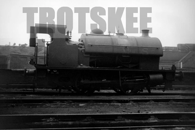 NEGATIVE LMS LONDON Midland Scottish Railway Steam Loco 7002 Edge Hill ...