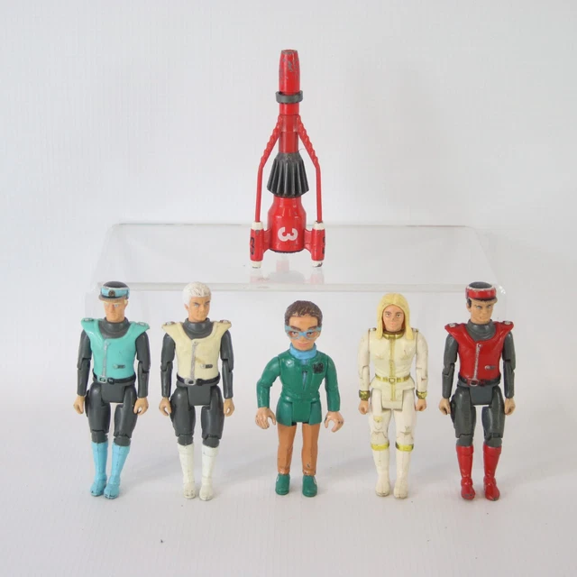 THUNDERBIRDS VINTAGE 1990S Matchbox Action Figures Gerry Anderson Toys ...