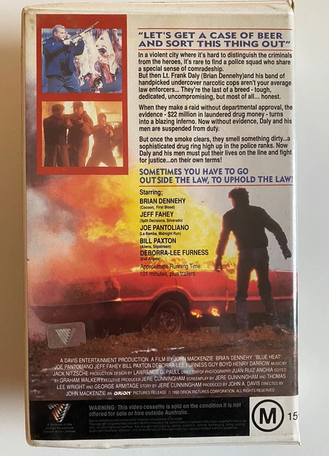 BLUE HEAT (THE Last Of The Finest) [VHS] Applause Roadshow Video 1990 ...