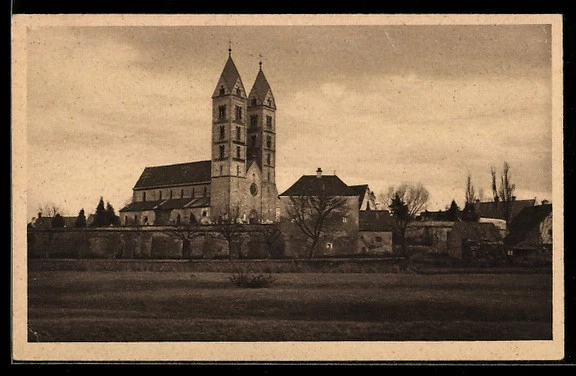 CARTOLINA STRAUBING, VISTA generale della chiesa di San Pietro EUR 5,00 ...