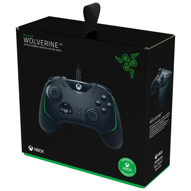 RAZER WOLVERINE V2 Xbox Series X|S / One Wired Gaming Controller £77.97 ...