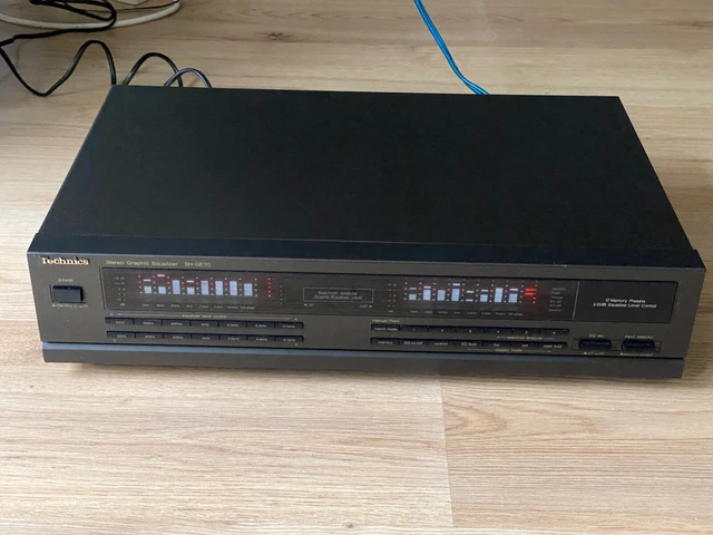 TECHNICS EQUALIZZATORE GRAFICO stereo 7 bande SH-GE70 EUR 220,00 ...