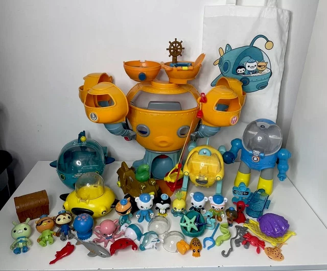 OCTONAUTS TOYS BUNDLE Octopod 6 x Gups , On The Go Pods, 11x Figures ...