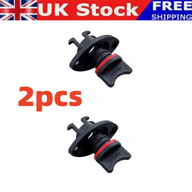 2PCS BOAT TRANSOM Hull Drain Bung Captive Plug Universal 25mm 1" Screw ...