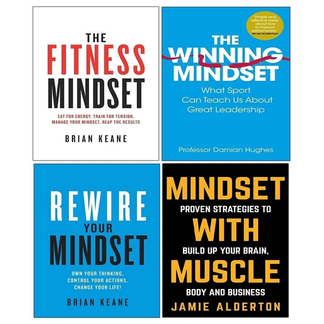 WINNING MINDSET, FITNESS Mindset Muscle, Rewire Your Mindset 4 Books ...