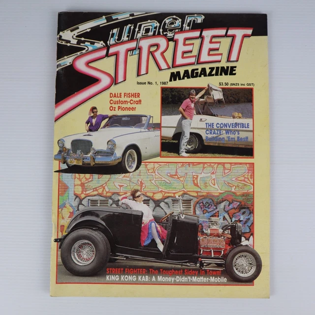 SUPER STREET MAGAZINE Issue #1 Vintage Australian Automotive Car Rare ...