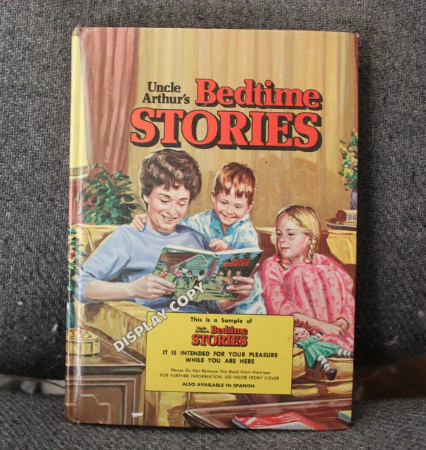 UNCLE ARTHUR'S BEDTIME Stories Vol 1, Display Copy, Copyright 1976, HC ...