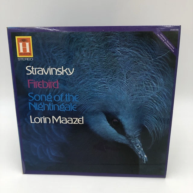 STRAVINSKY FIREBIRD SONG Of The Nightingale Lorin Maazel Berlin Radio ...
