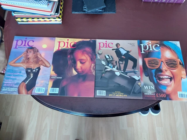 4 X PEOPLE In Camera Retro Magazines Volume 2, 1990 to 1991 very good ...