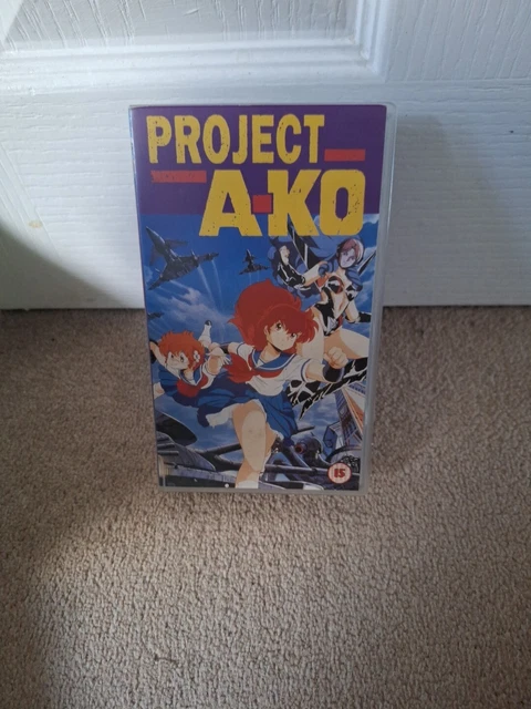 PROJECT A-KO (ANIMATED) (Dubbed) (VHS/SUR, 1992) £6.00 - PicClick UK