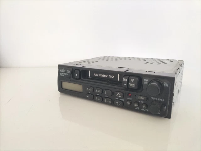 #CP FUJITSU TEN 121001-99600151 Car Stereo Radio/Cassette. Parts/Repair ...