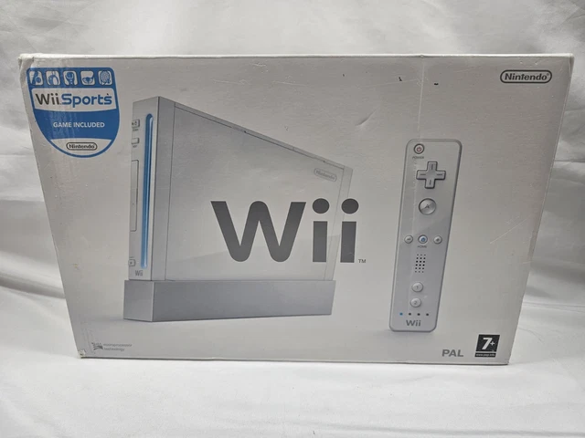 NINTENDO WII CONSOLE Wii Sports Edition - New & Sealed Contents - Open ...
