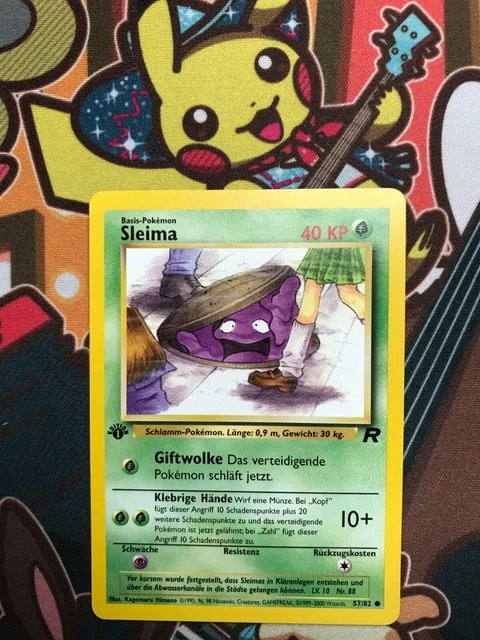 SLEIMA 1. EDITION 57/82 Team Rocket deutsch Pokemon Karten NM EUR 6,66 ...