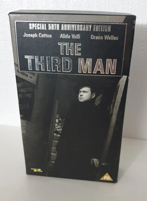 THE THIRD MAN VHS Video Starring Orson Welles - Special 50th ...
