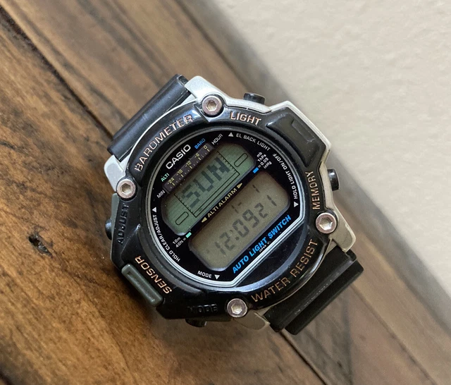 OROLOGIO DIGITALE VINTAGE Casio Pathfinder Uomo 1525 PRT-20 #5.17 EUR ...