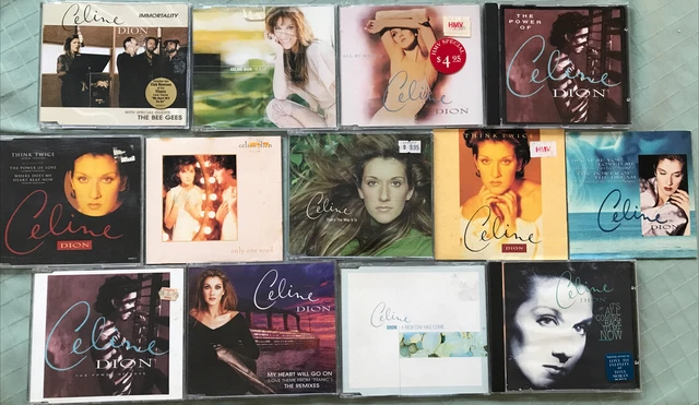 CELINE DION CD Singles Bulk x13 90s 00s Pop AUSTRALIAN Edition Bonus ...