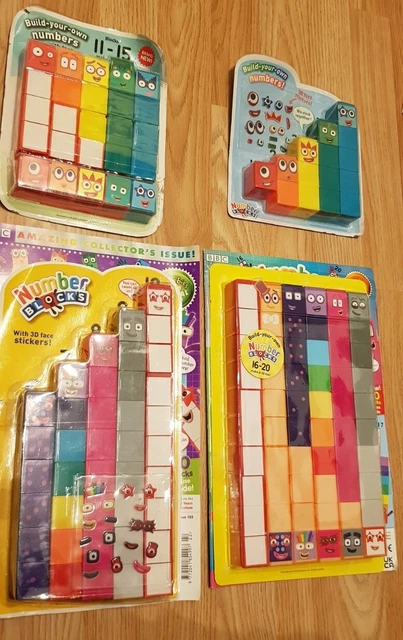 NUMBERBLOCKS CBEEBIES 1-20 Number Blocks DAMAGED PACKAGE EUR 34,99 ...