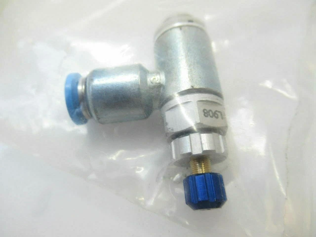 FESTO PNEUMATIC HYDRAULIC One Way Flow Control Valve Grla-3/8-Qs-6-Rs-D ...