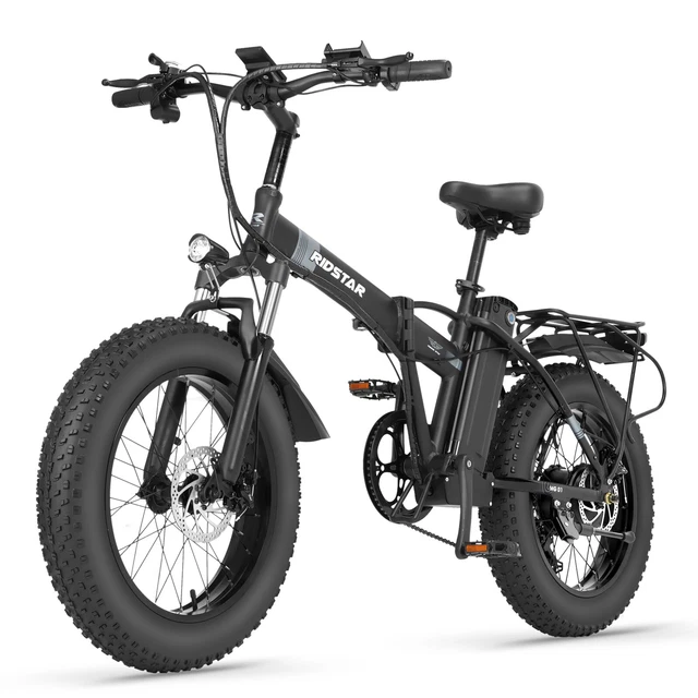 RIDSTAR G20 ELEKTROFAHRRAD 20 Zoll Fat E-Bike 1000W 14AH E-Citybike 48V ...