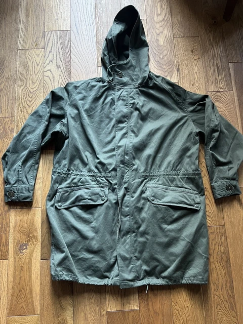 GENUINE VINTAGE WAREIN LILLE 1969 ARMY SURPLUS PARKA Jacket Trench £40. ...
