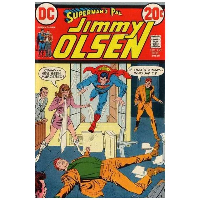 SUPERMAN'S PAL JIMMY Olsen (1954 series) #153 in Fine + condition. DC ...