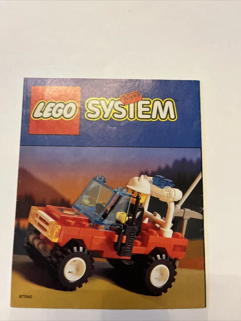 LEGO SYSTEM 1722 Rescue/ Ice Planet Value Pack Instructions Only ...