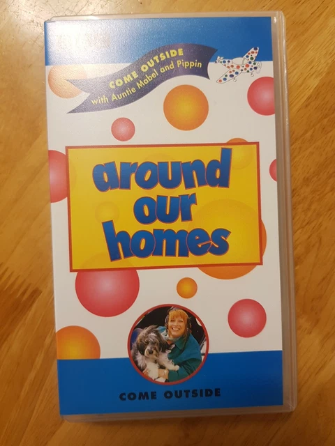 COME OUTSIDE - Around Our Homes - Vhs Video - Bbc Childrens - 1998 £8. ...