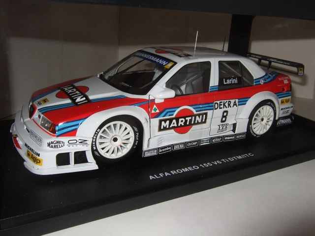 ALFA ROMEO 155 V6 TI Martini Racing DTM/ITC 1995 N.LARINI FABBRICA 83 1 ...